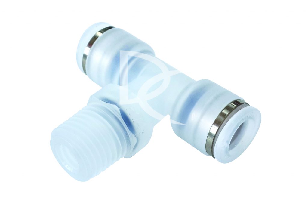 Tee Central Macho Polipropileno