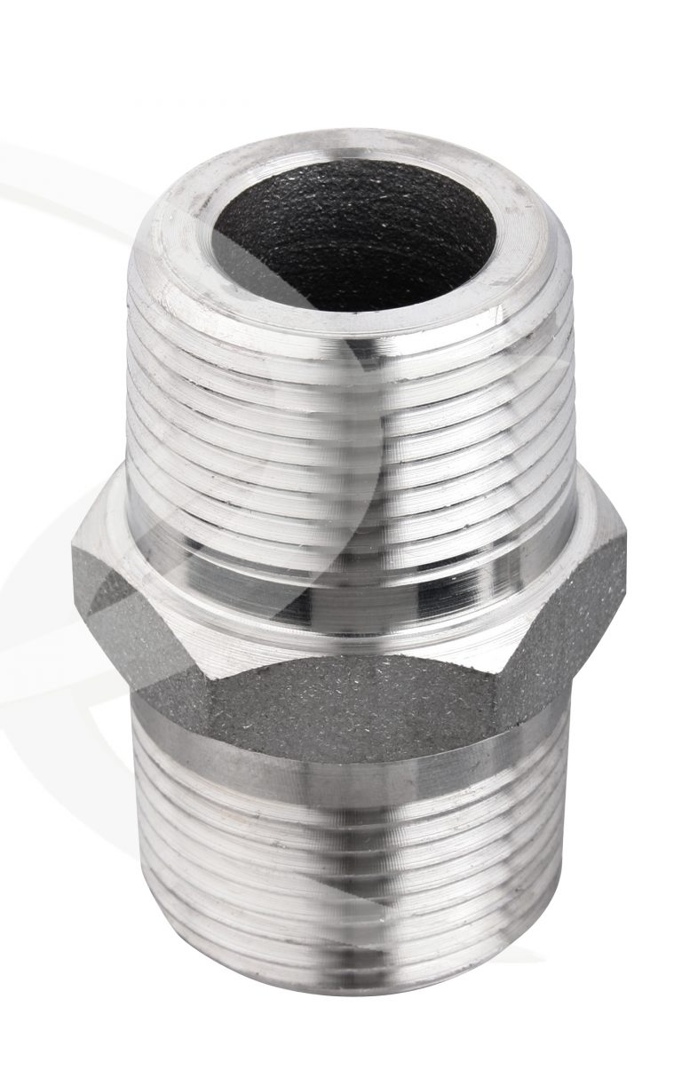 Unión Macho Acero Negro clase 3000